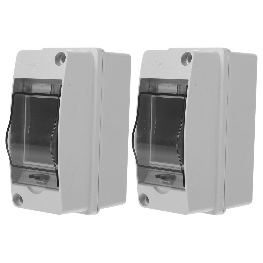 2 Pcs Power Distribution Box Weather Proof Electrical Boxes ...