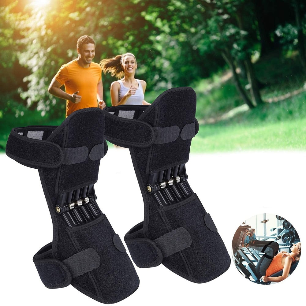 2 Pcs Power Knee Brace Joint Support,Power Knee Stabilizer Pads ...