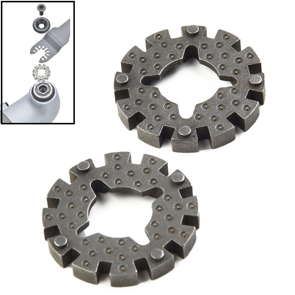 2 Pcs Power Tool Replacement Oscillating Saw Blade Starlock Adapter ...