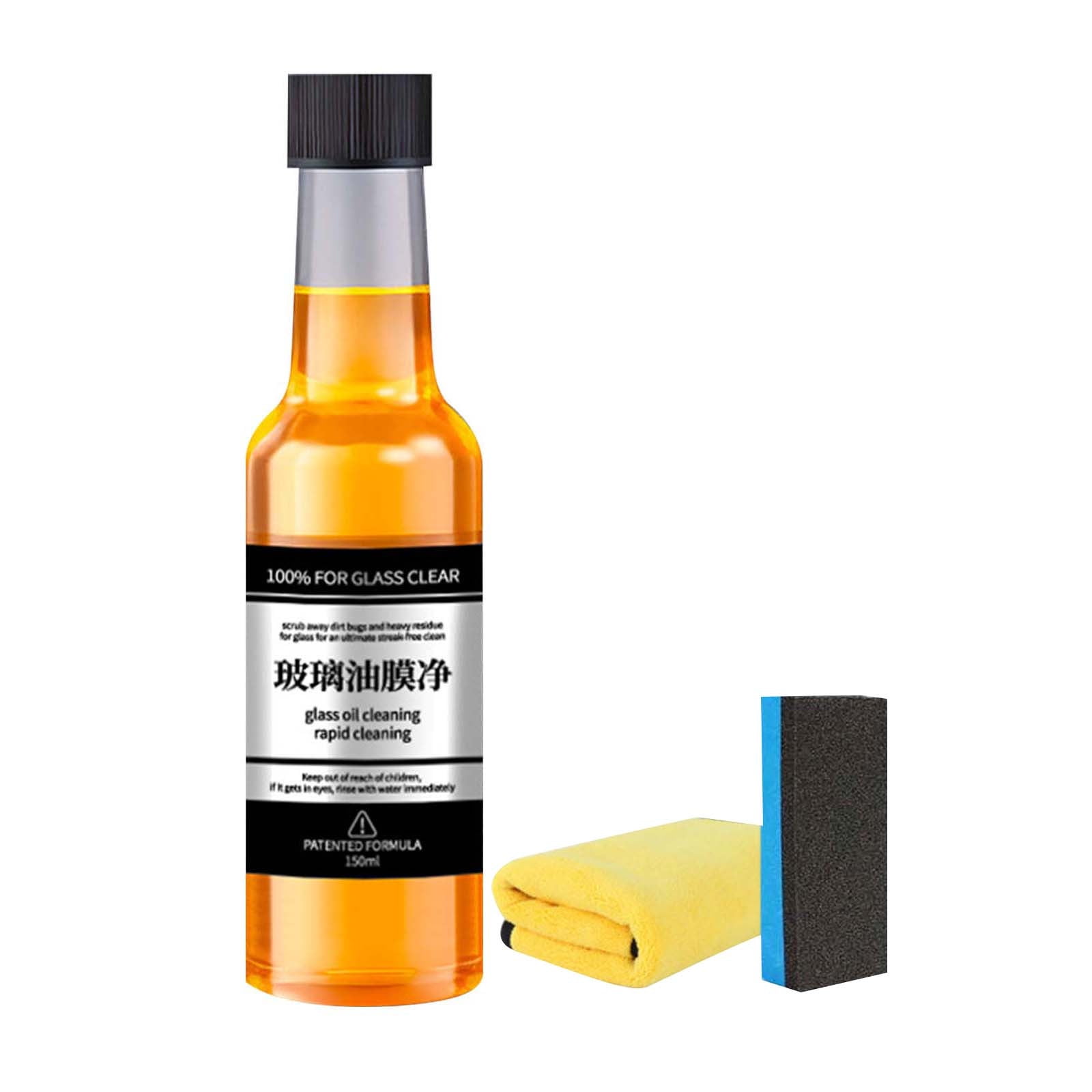 2 Pcs Powerful Glass Oil Film Remover for Car Windshield Degreasing ...