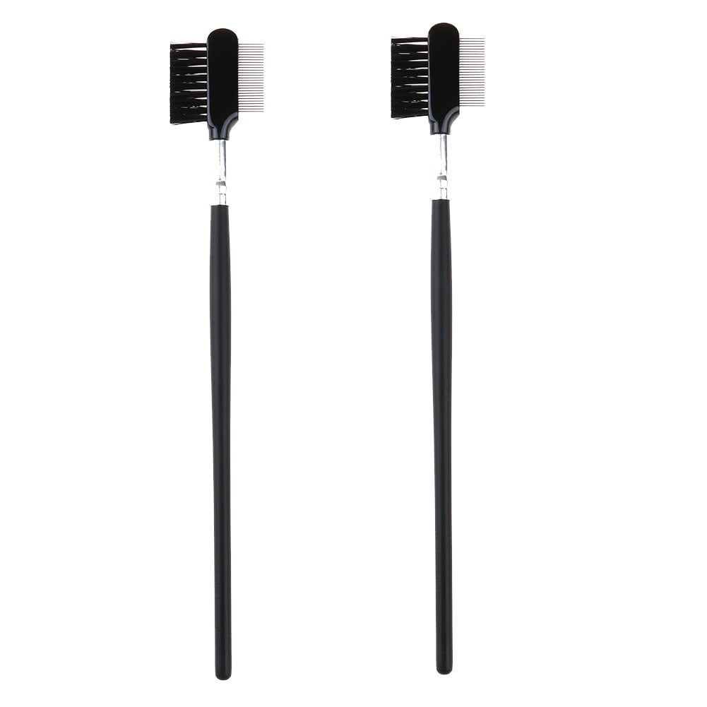 2 Pcs Premium Eyelash Comb & Eyebrow Brush Combo,Define your Brow and ...