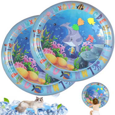 Thickened Water Sensor Play Mat, 2025 Upgrade Water Sensory Playmat ...