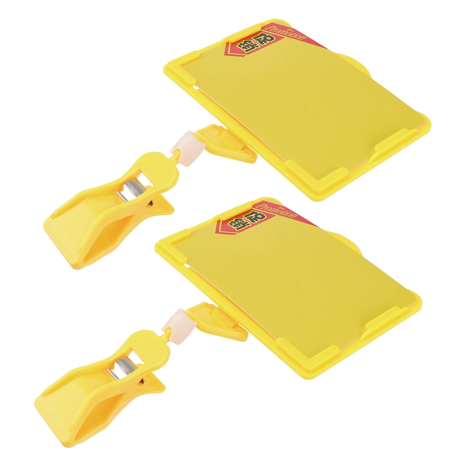 2 Pcs Price Tag Holder Display Shelf Label Holder Retail Store Price ...