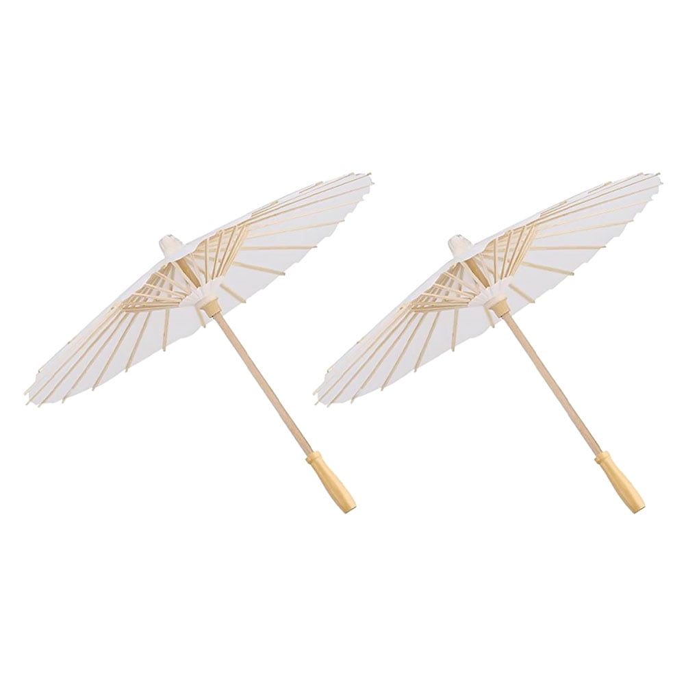 2 Pcs Primary School DIY Supply Hand Painting Umbrella Mini Parasols ...