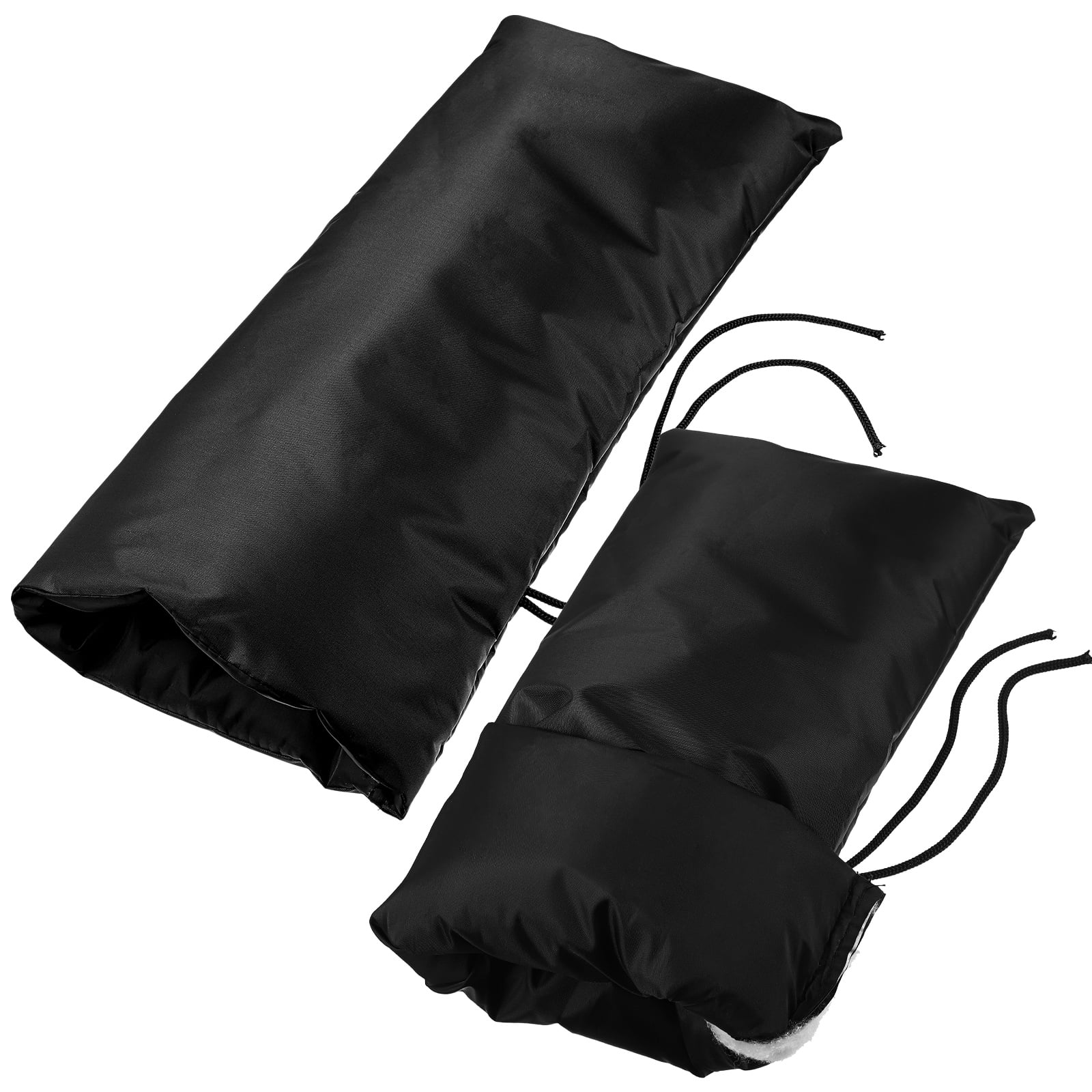 MERRYHAPY 2-Pack Black Thermal Cloth Jackets for Outdoor Faucet Winter ...
