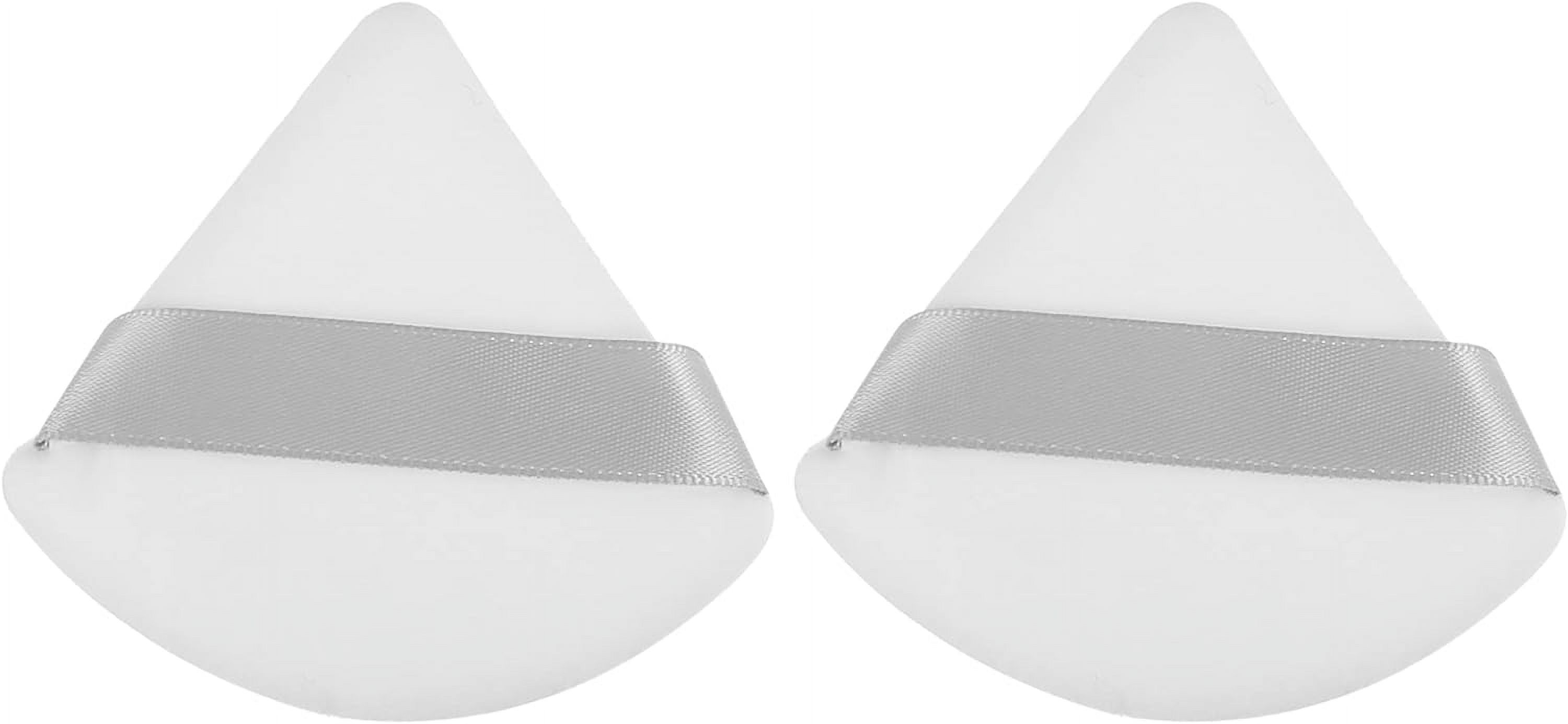 2 Pcs Puff Face Soft Triangle Puff Blender Short Plush White - Walmart.com