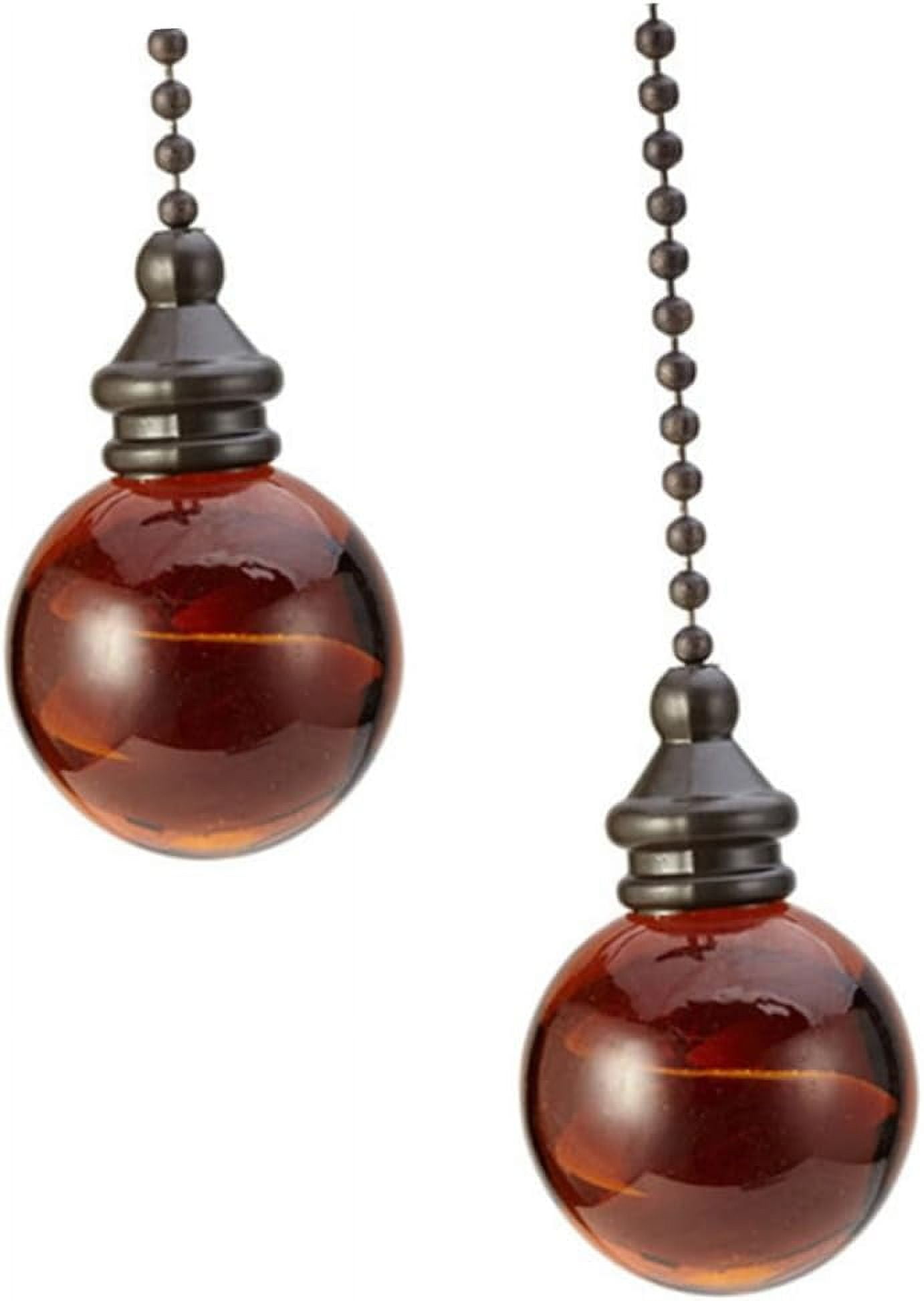 2 Pcs Pull Chain Extension Metal Pull Chain Decorative Pull Chain Light ...