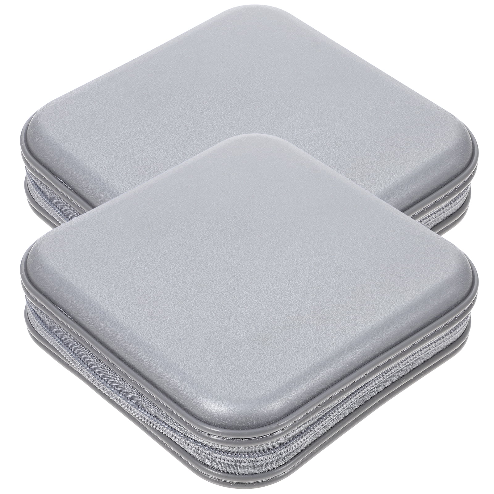 2 Pcs Purses Travel Wallet 40 Capacity Case Disc Storage Pouch CD ...