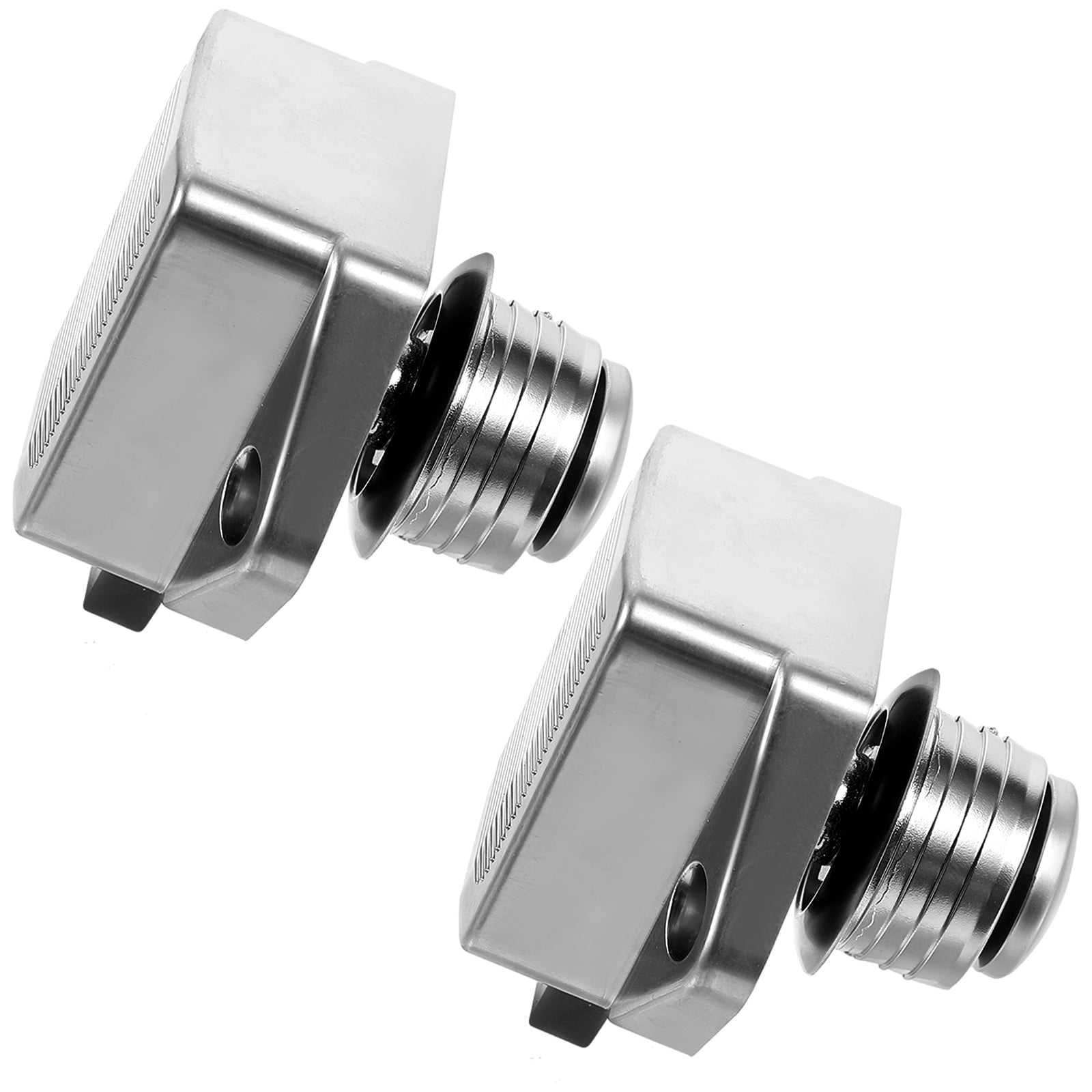 2 Pcs Push Button Latch Locks Drawer Keyless Locks Latch Locks for ...