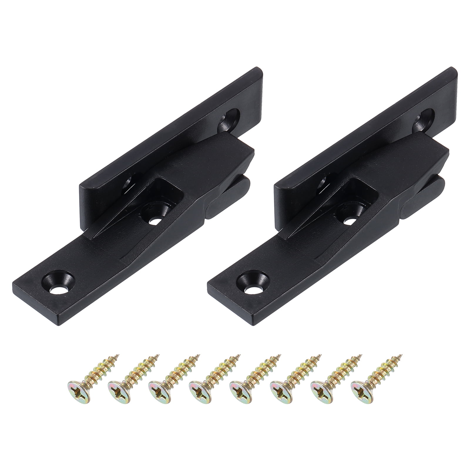 2 Pcs Push-On Clips Corner Buckle Joint Bracket with Screws - Walmart.com