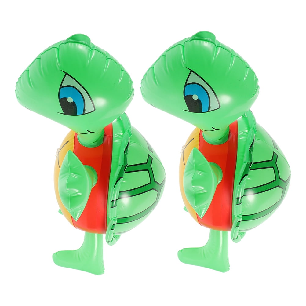 2 Pcs Pvc Birthday Party Supply Tortoise Toys Turtle Balloon Sea turtle ...