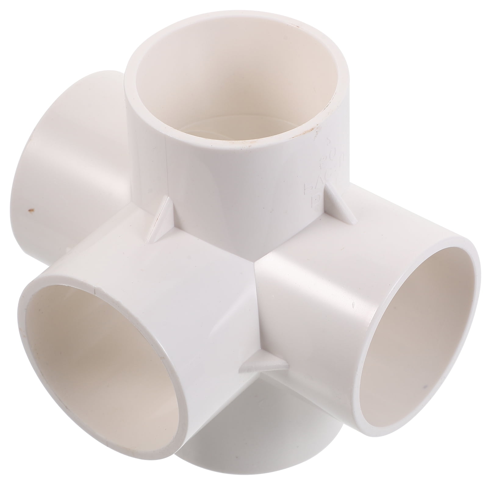 Raindrops PVC 5-Way Tee Fittings Durable Easy Install for Pipe Projects ...