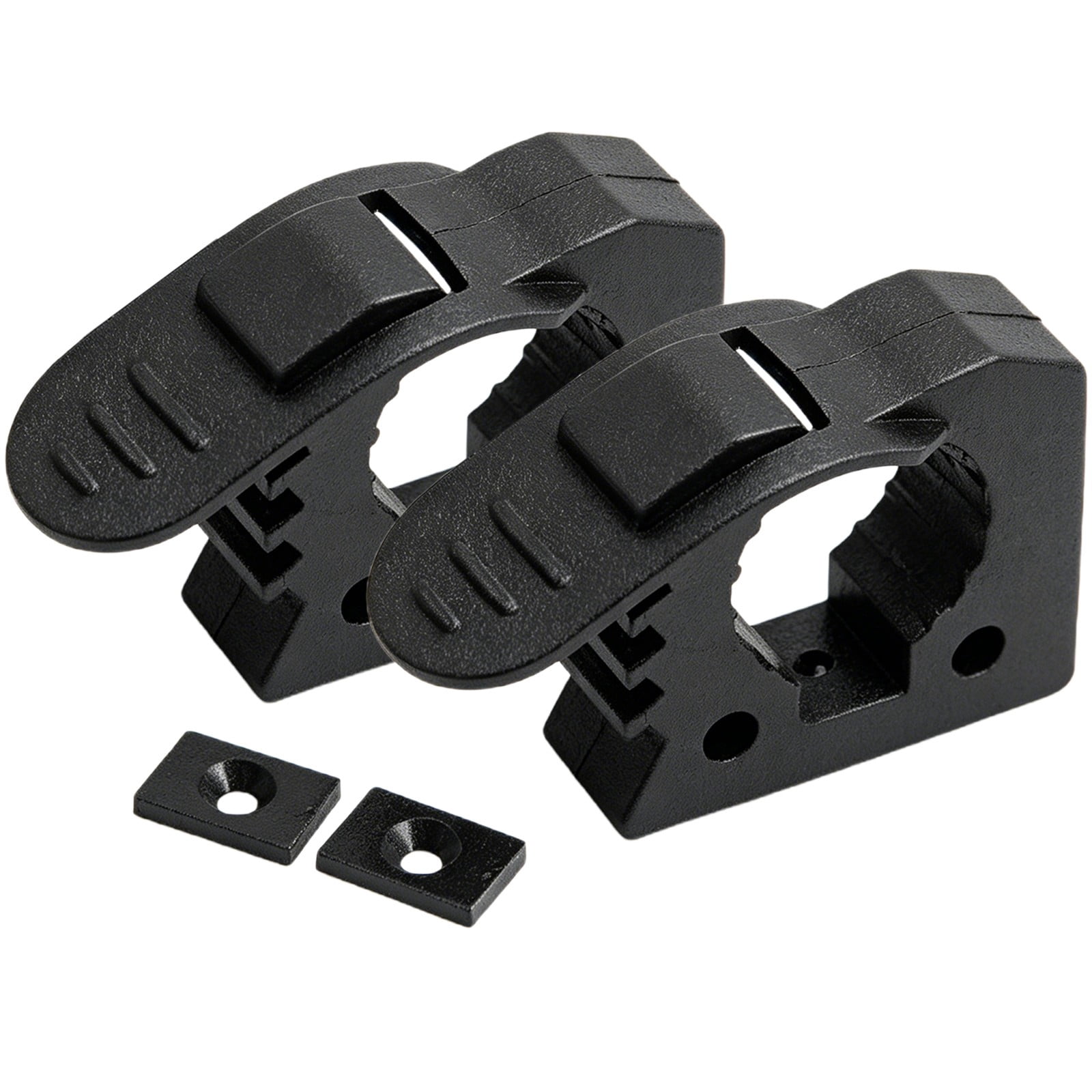 2 Pcs Quick-Release Rubber Clamps, Adjustable Mount Brackets for 1.18 ...