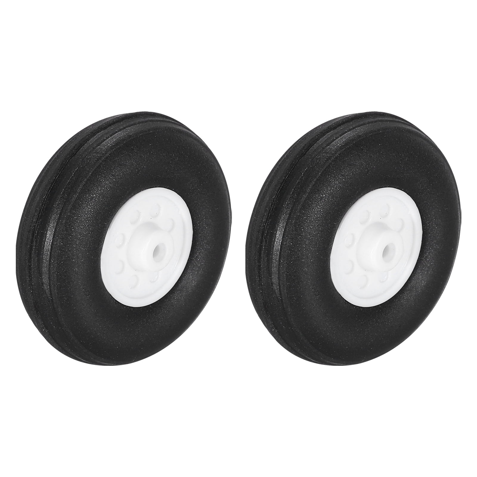 2 Pcs RC Airplane Wheels, 1.3 Inch OD RC Plane Parts Wheels Model ...