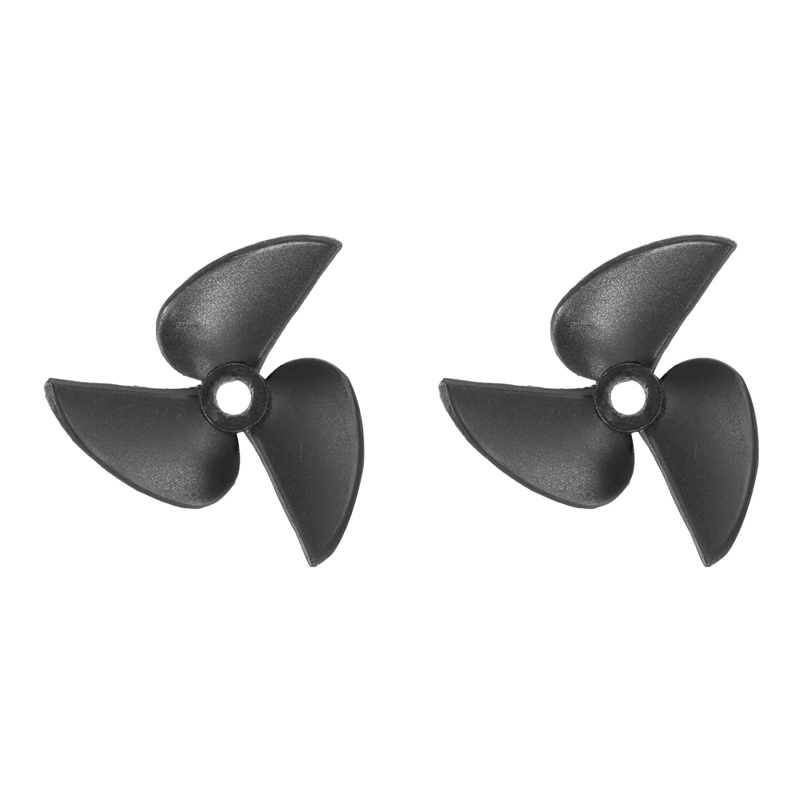 2 Pcs RC Boat Propeller, 3 Blades Propellers 3mm Hole Dia 32mm OD CW ...