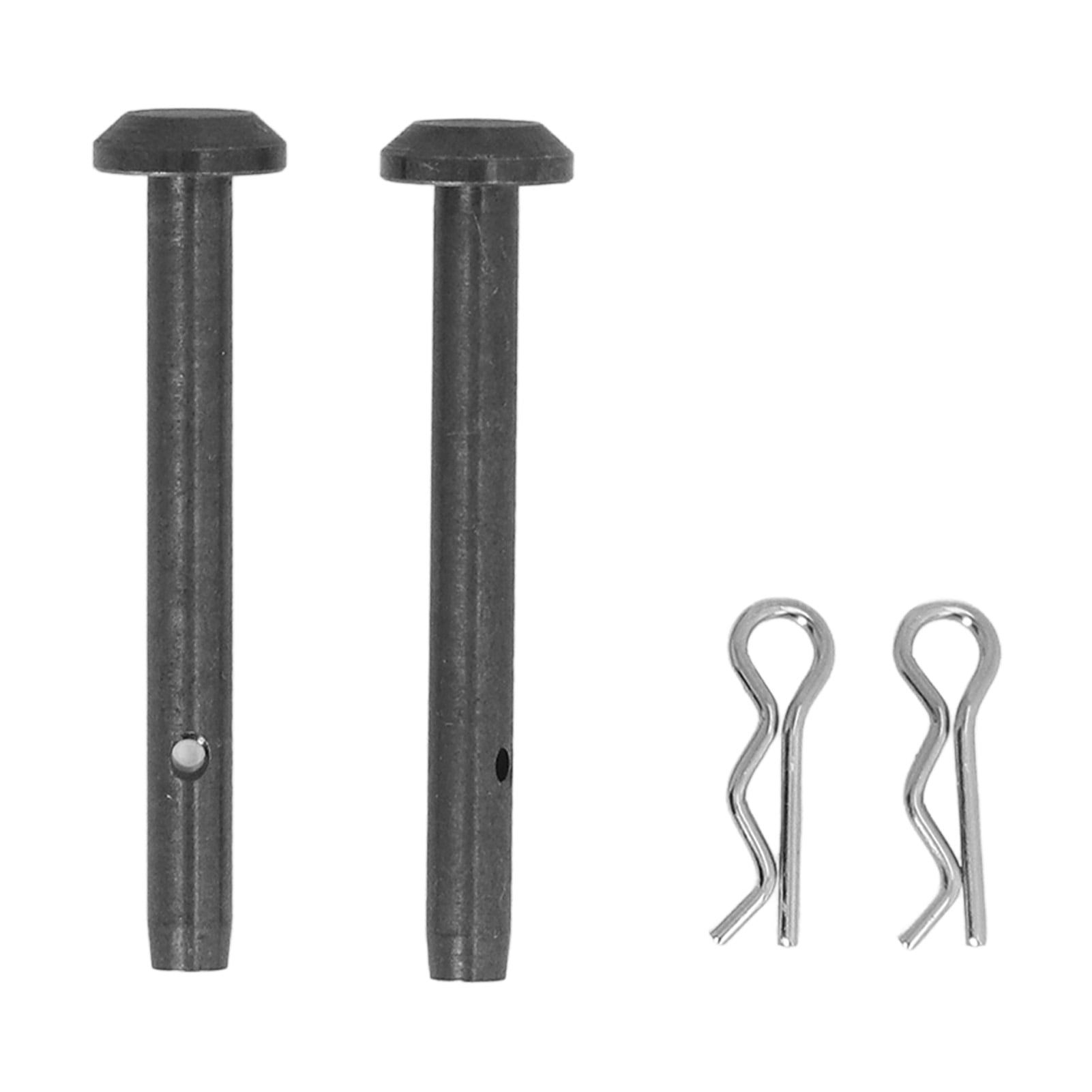 2 Pcs RC Body Clips Pins Smoother Driving Rustproof 4cm Length Black RC ...