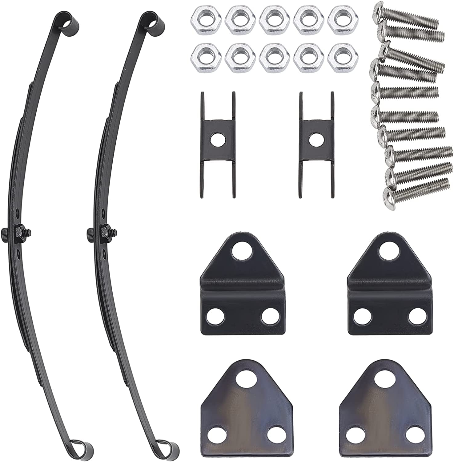 2 Pcs RC Car Spring Suspension Bar Leaf Spring Kit 130mm Leaf Spring ...