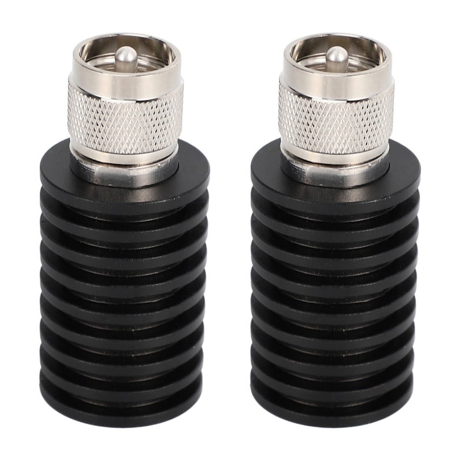 2 Pcs RF Coaxial 25W U Style UHF PL259 M Male Connector 50 Ohm DC-1GHz Dummy Load Plug - Walmart.com