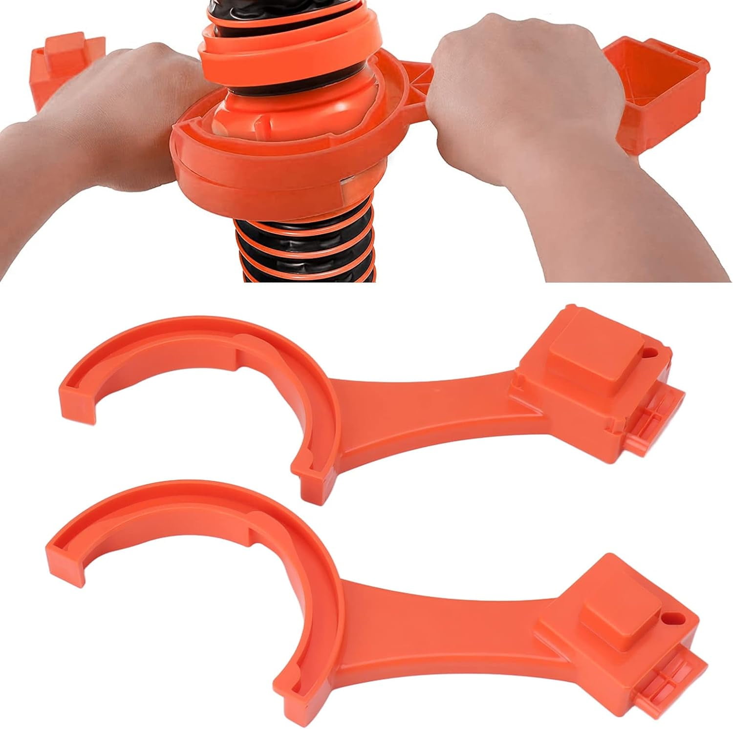 2 Pcs RV Sewer Hose Wrench, Multi Tool Spanner Wrench, Fits Most 3-Inch ...