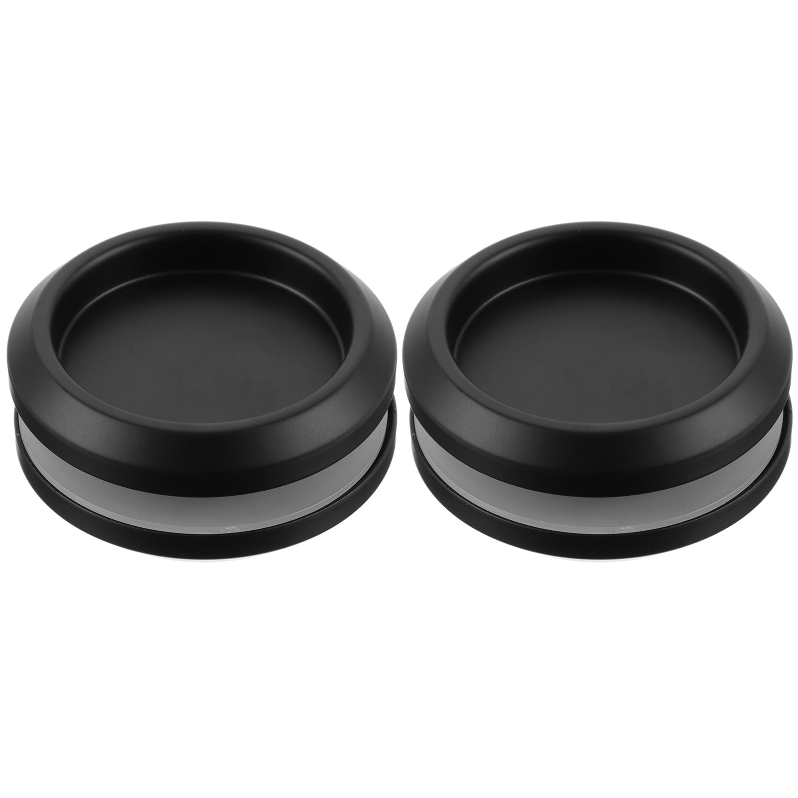 2 Pcs Recessed Glass Door Sliding Knob Handles Shower Black - Walmart.com