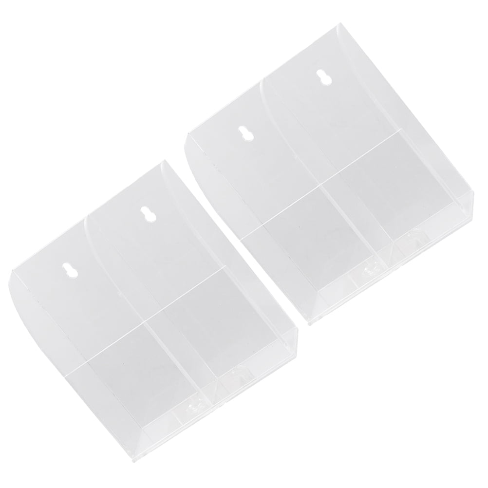 2 Pcs Remote Control Hanger Tv Mount Tv Stand Home Wall Remote Rack ...