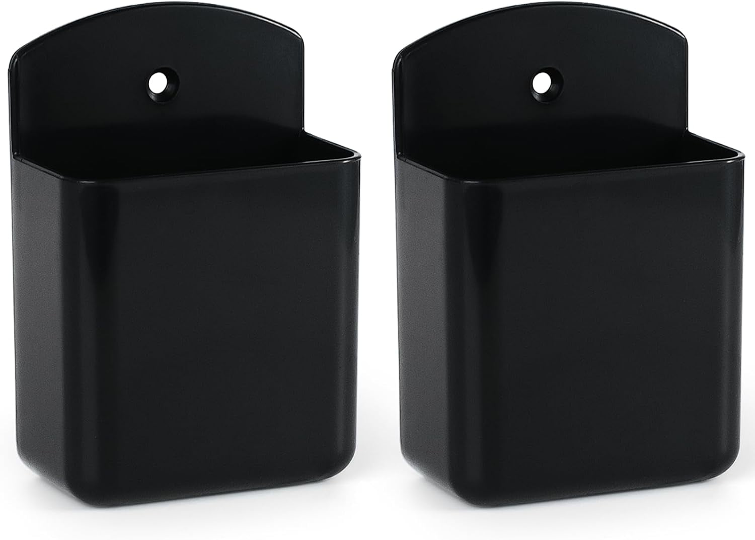 2 Pcs Remote Control Holder Wall Mount, TV Controller Holder, Self ...