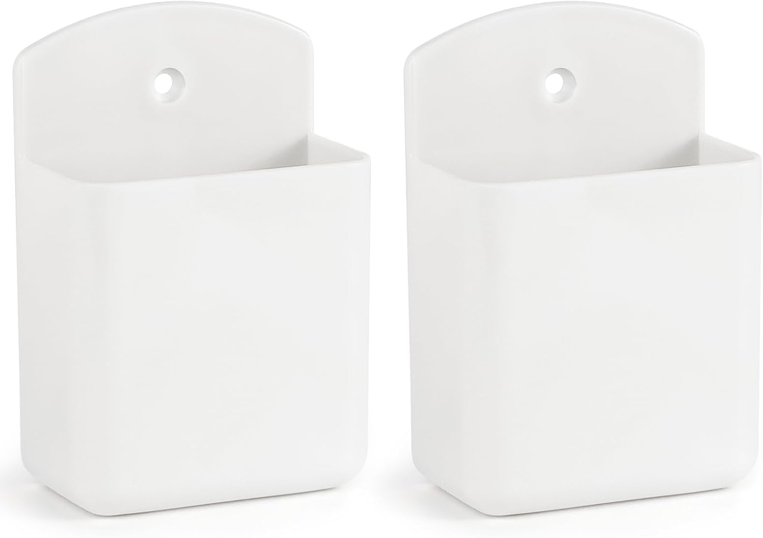 2 Pcs Remote Control Holder Wall Mount, TV Controller Holder, Self ...