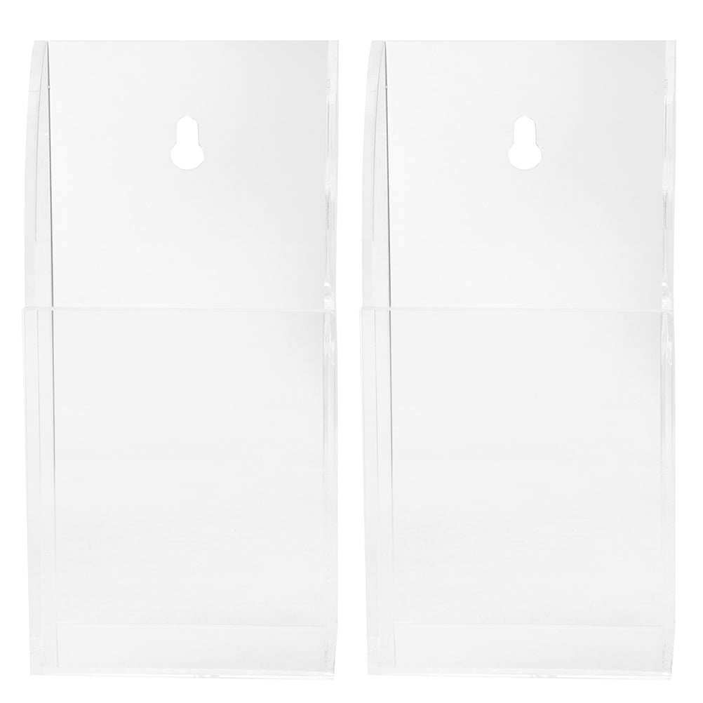 2 Pcs Remote Control Stand Storage Box Holder Wall Mount Organizer ...