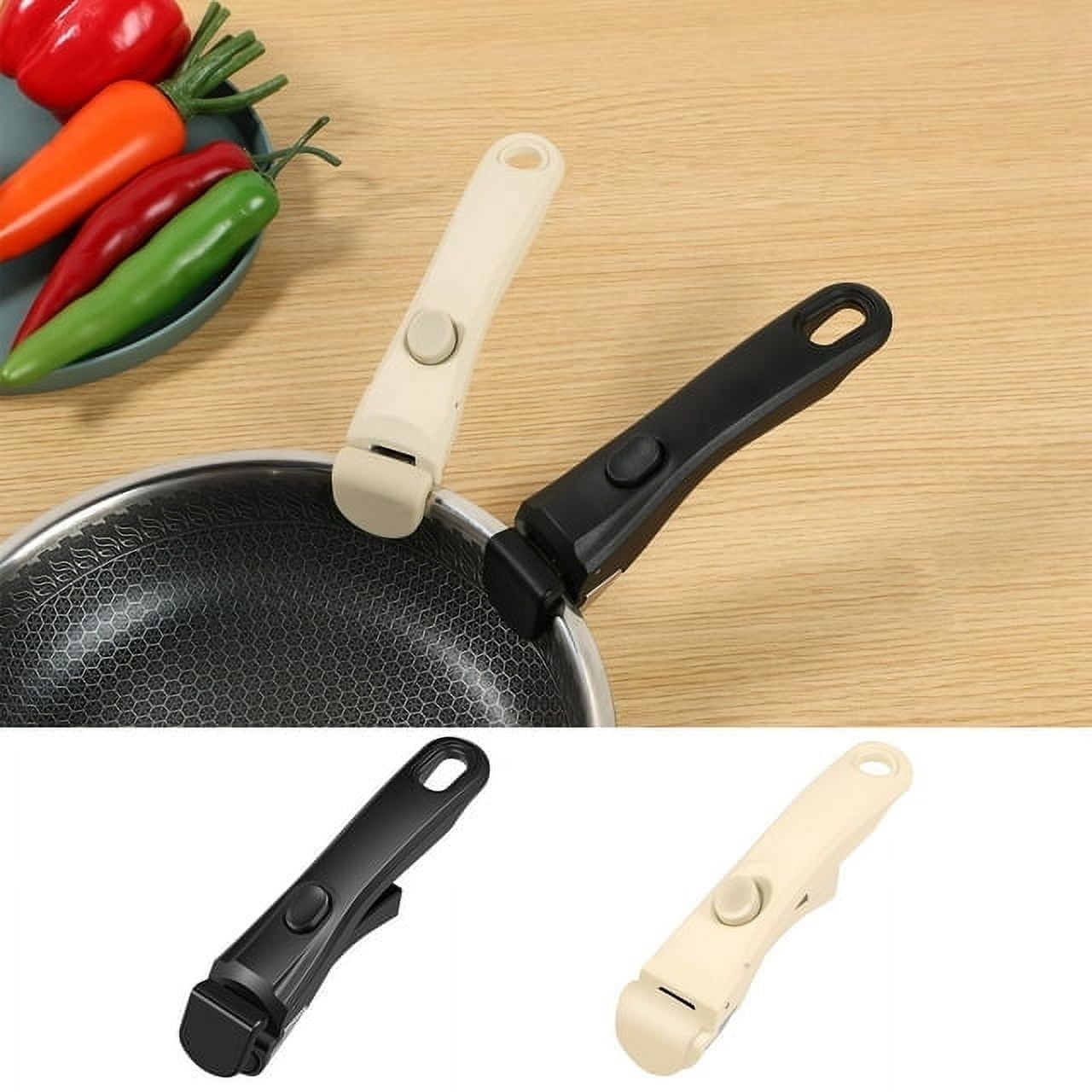 2 Pcs Removable Handle Nonslip Detachable Handle Universal Removable ...