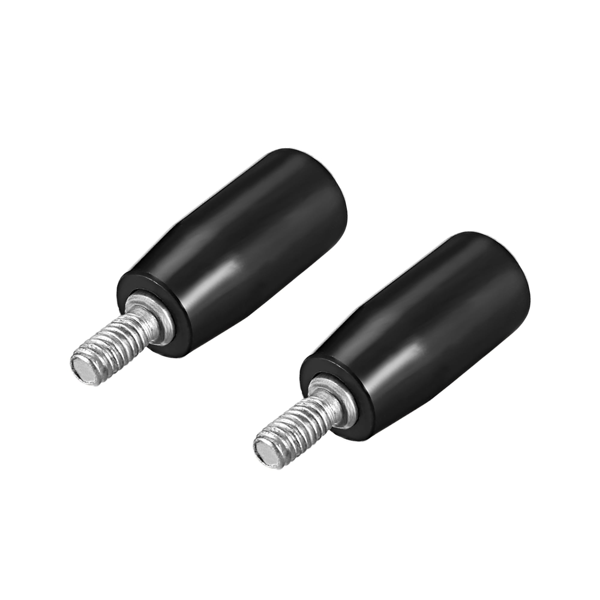 2 Pcs Revolving Handwheel Machine Handle M6 Male Threaded Stem ...