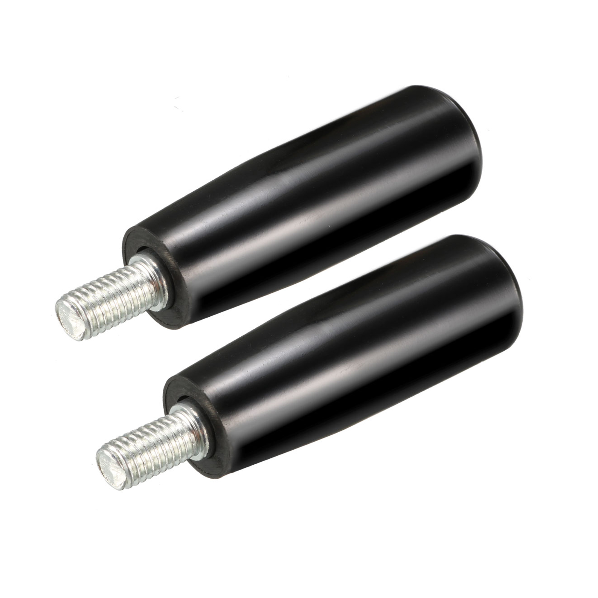 2 Pcs Revolving Handwheel Machinery Handle M8 Male Threaded Stem ...