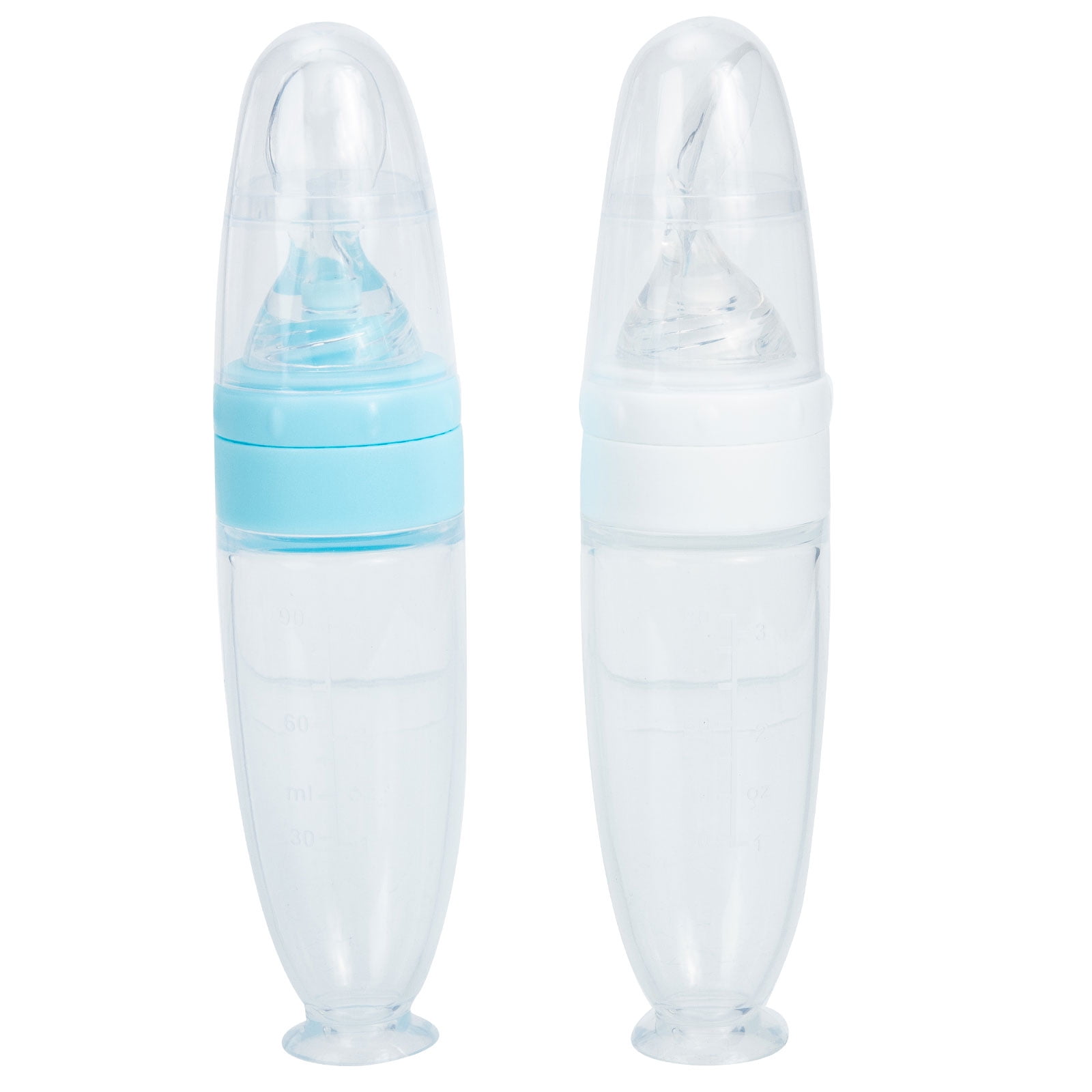 2 Pcs Rice Paste Spoon Silicone Baby Feeder Baby Feeding Items Baby ...