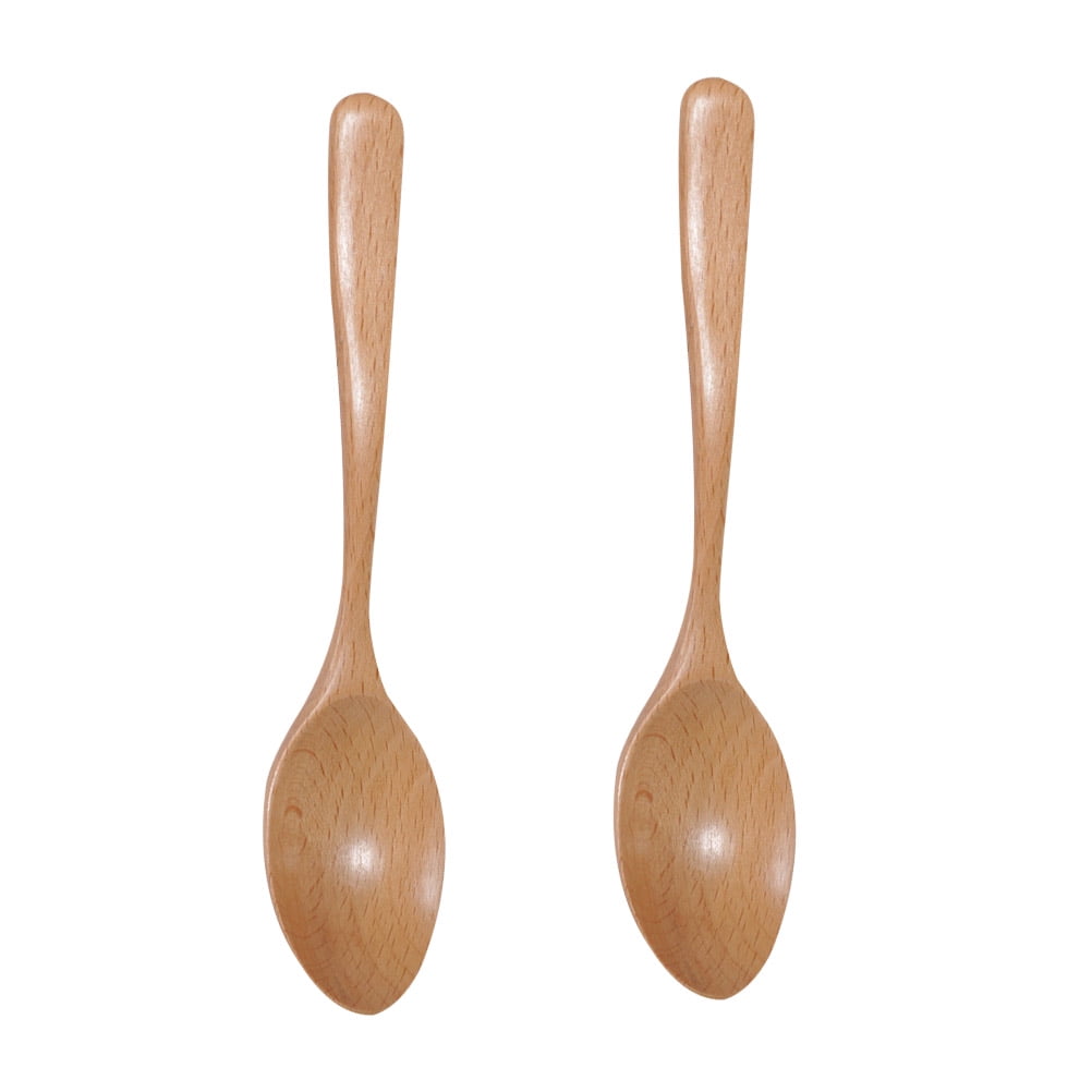 2 Pcs Rice Spoon Comfortable Hand Feeling Spoons Special Shape ...
