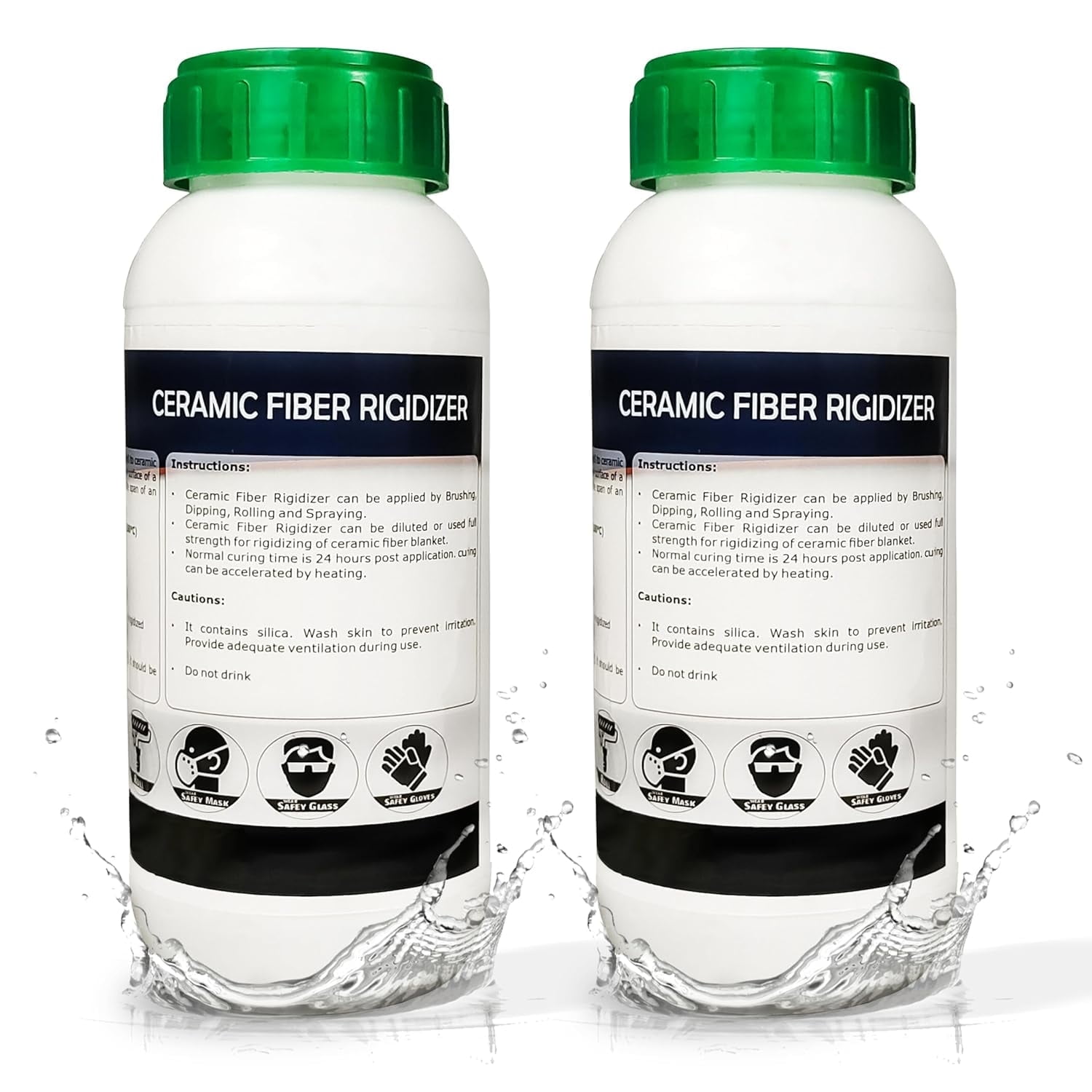 2 Pcs Rigidizer for Ceramic Fiber Coating, 2300F Rated, Fireproof ...