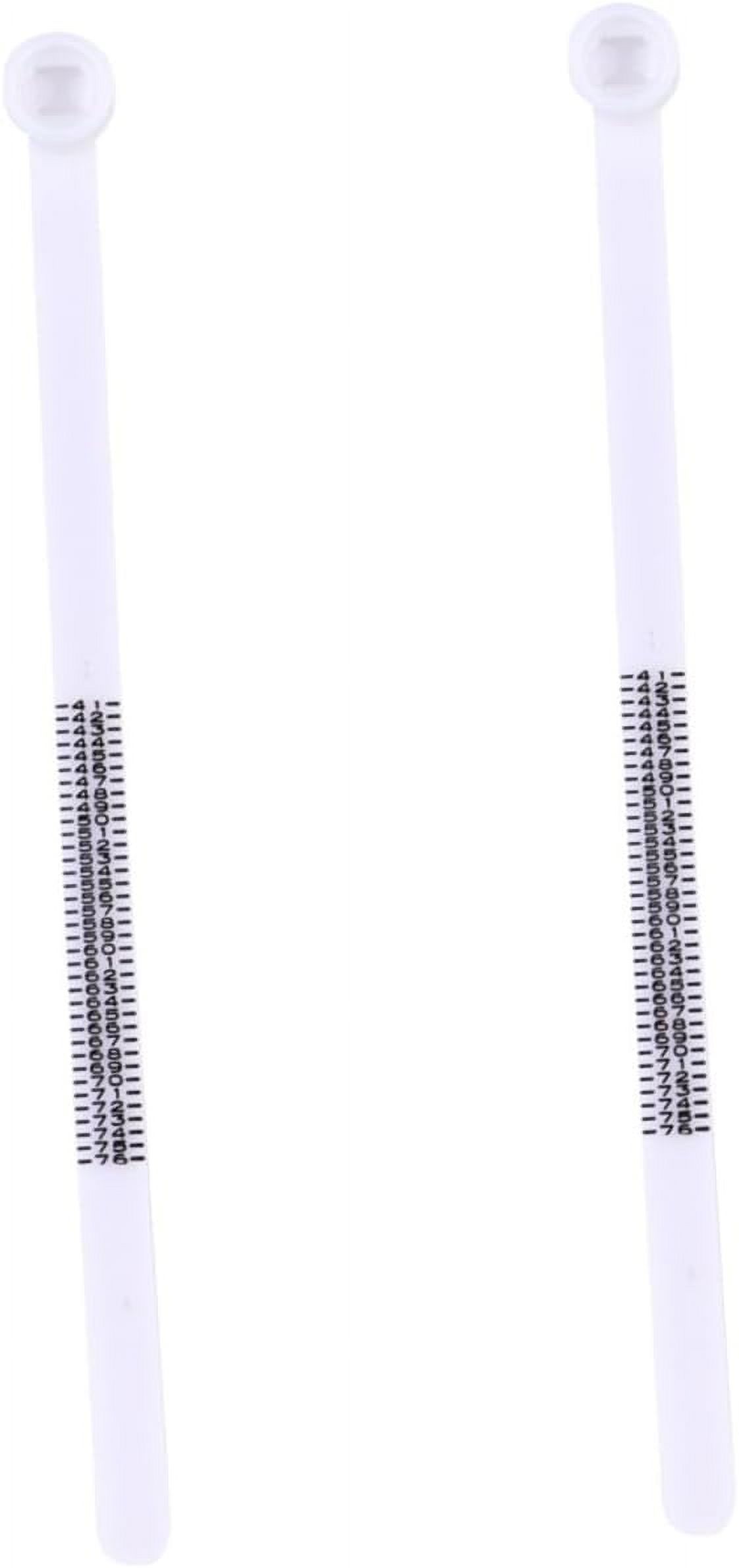 2 Pcs Ring Ruler Jewlery Rings Ring Sizing Gauge Ring Sizer Model ...