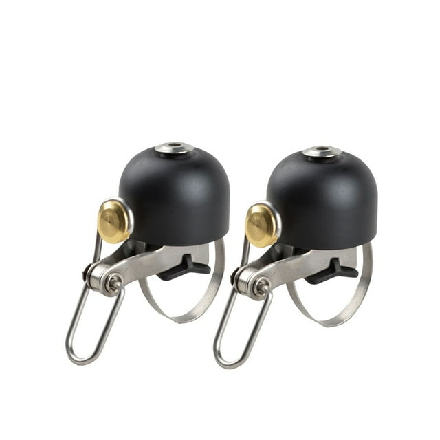 2 Pcs Road Bike Bell Easy to Mount Bike Bell 11.00X5.50X2.50CM Black ...