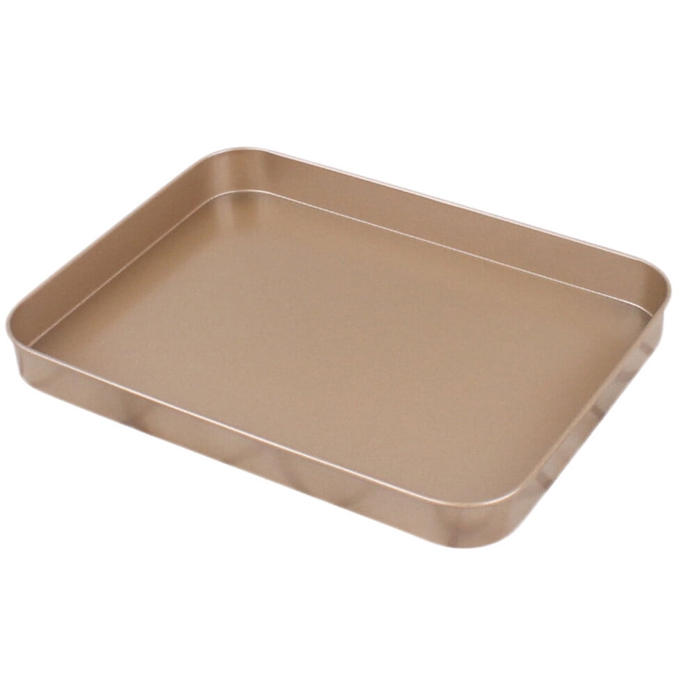 2 Pcs Roasting Pan Gold Baking Pans Cake Baking Pan Baking Tool ...