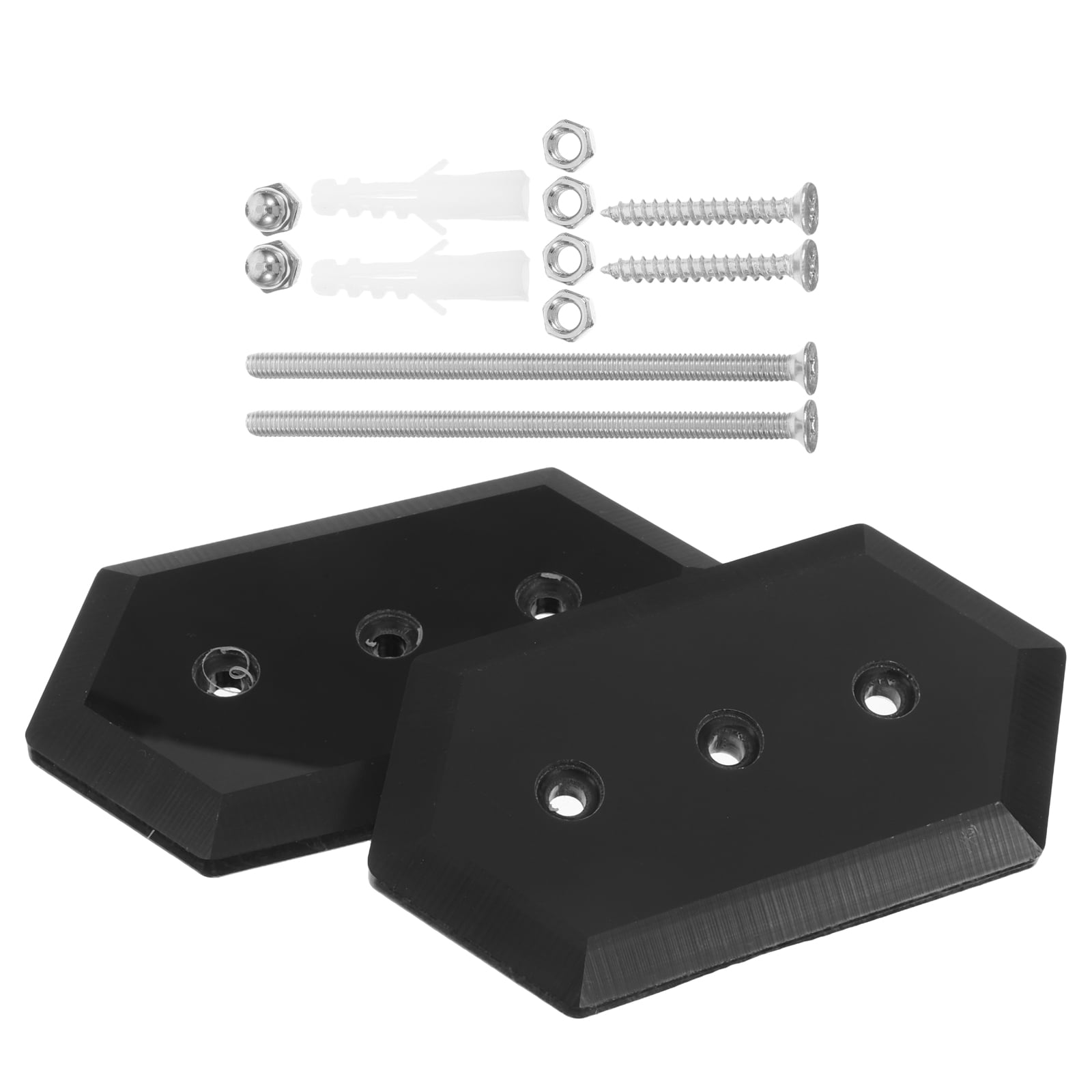 2 Pcs Roller Pulleys Wall Mounted Skateboard Rack - Walmart.com