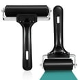 2 Pcs Rollers Craft Roller Rubber Rollers Glue Rollers Stamping Rollers ...