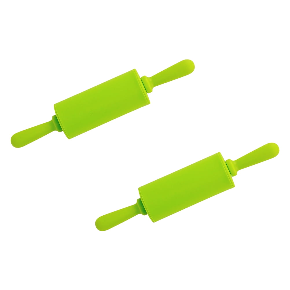 2 Pcs Rolling Pin Rollers Rolling Stick Easy to Clean Mini Rolling Clay ...