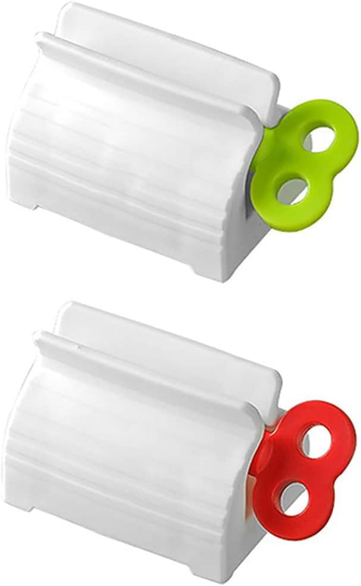 2 Pcs Rolling Tube Toothpaste Squeezer Dispenser Bathroom Saves ...