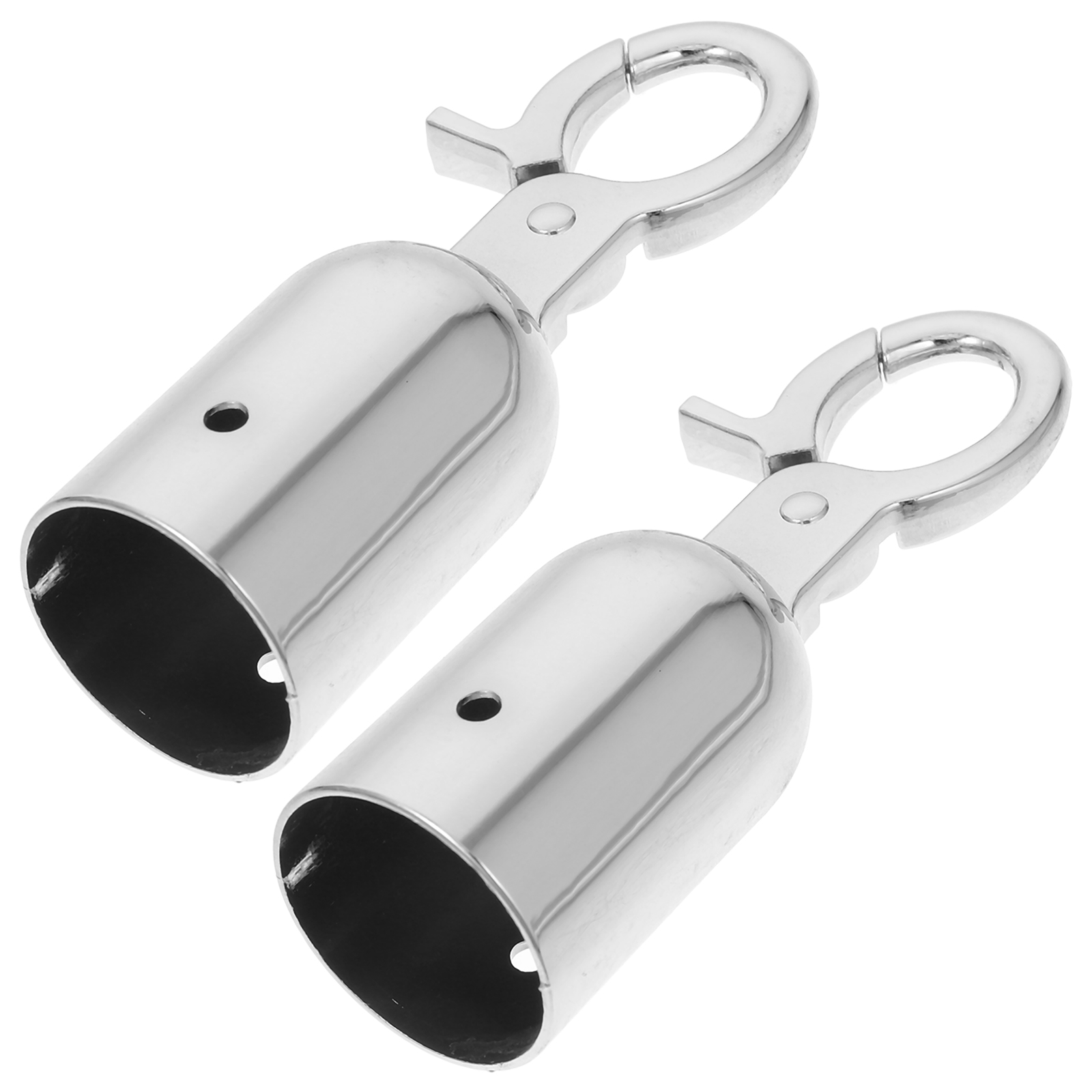 2 Pcs Rope End Caps Stop Concierge Railing Deck Balustrade Fittings ...