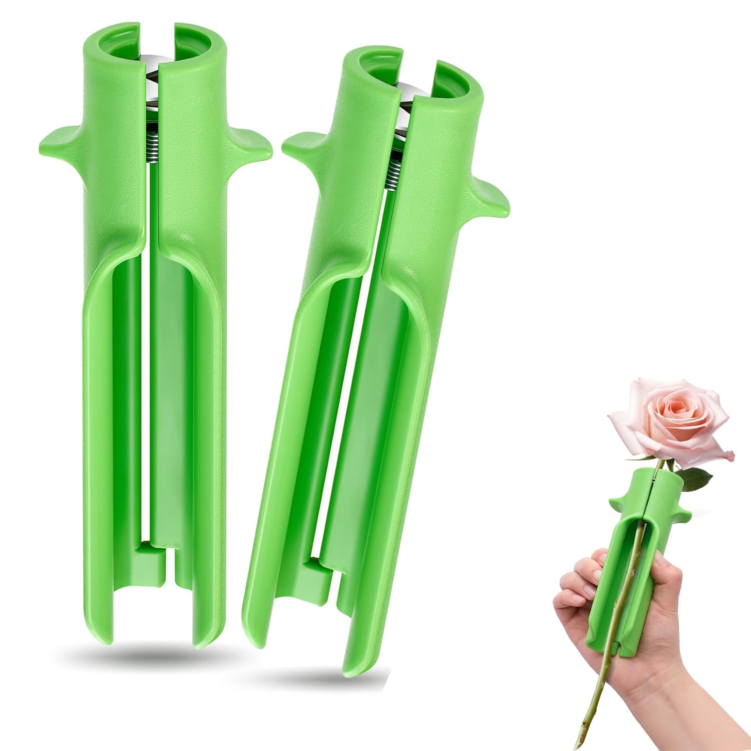 2 Pcs Rose Thorn Stripper Tool Thorn Remover for Roses Leaf Stripper ...