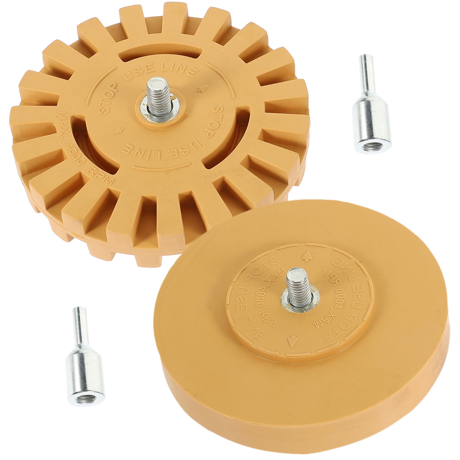 2 Pcs Rubber Remover Wheel Decal Eraser Sticker Car Stickers ...