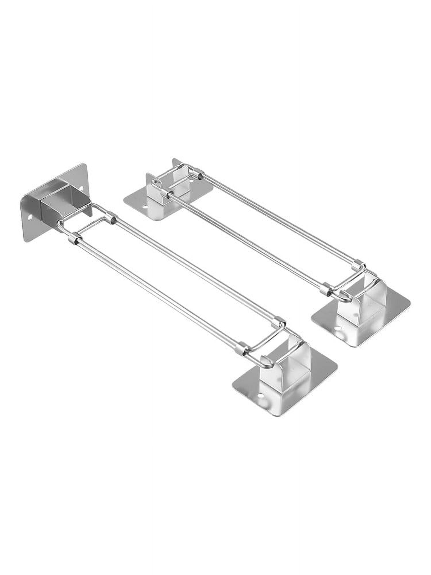 2 Pcs Rv Adjustable Refrigerator Tension Rods Bars 12-3/4" to 22-7/8 ...