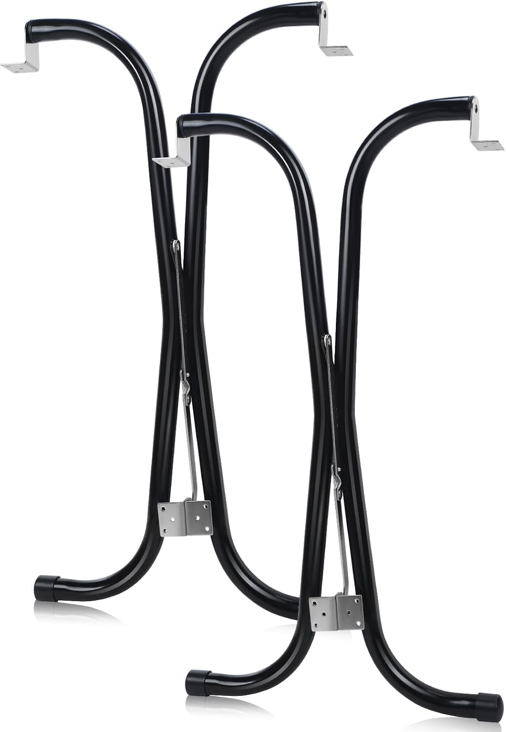 2 Pcs Rv Folding Table Leg 27.5" Black Foldable Table Legs for RV's and ...