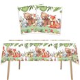 2 Pcs For Safari Cartoon Themed For Animal Birthday Party Decorations ...