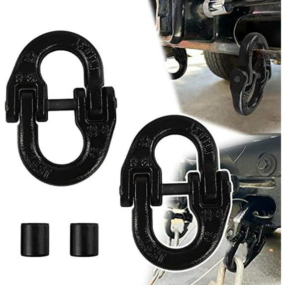 2 Pcs Safety G80 Hammerlock Coupling Link, Heavy Duty Alloy Steel ...