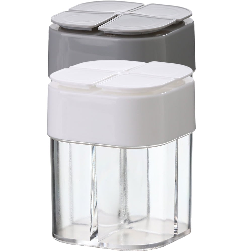 RUNROTOO Portable Spice Container Shaker Assorted Color 2Pcs - Walmart.com