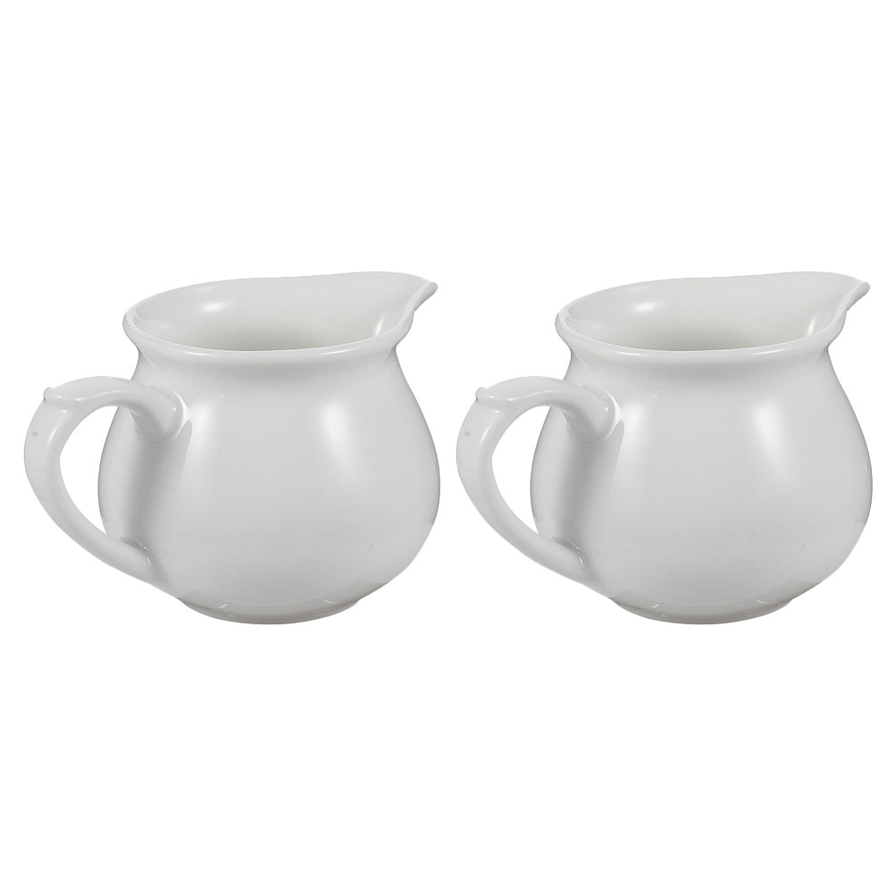 2 Pcs Sauce Bucket Water Pitcher Syrup Condiment Boats Saucer Boats ...